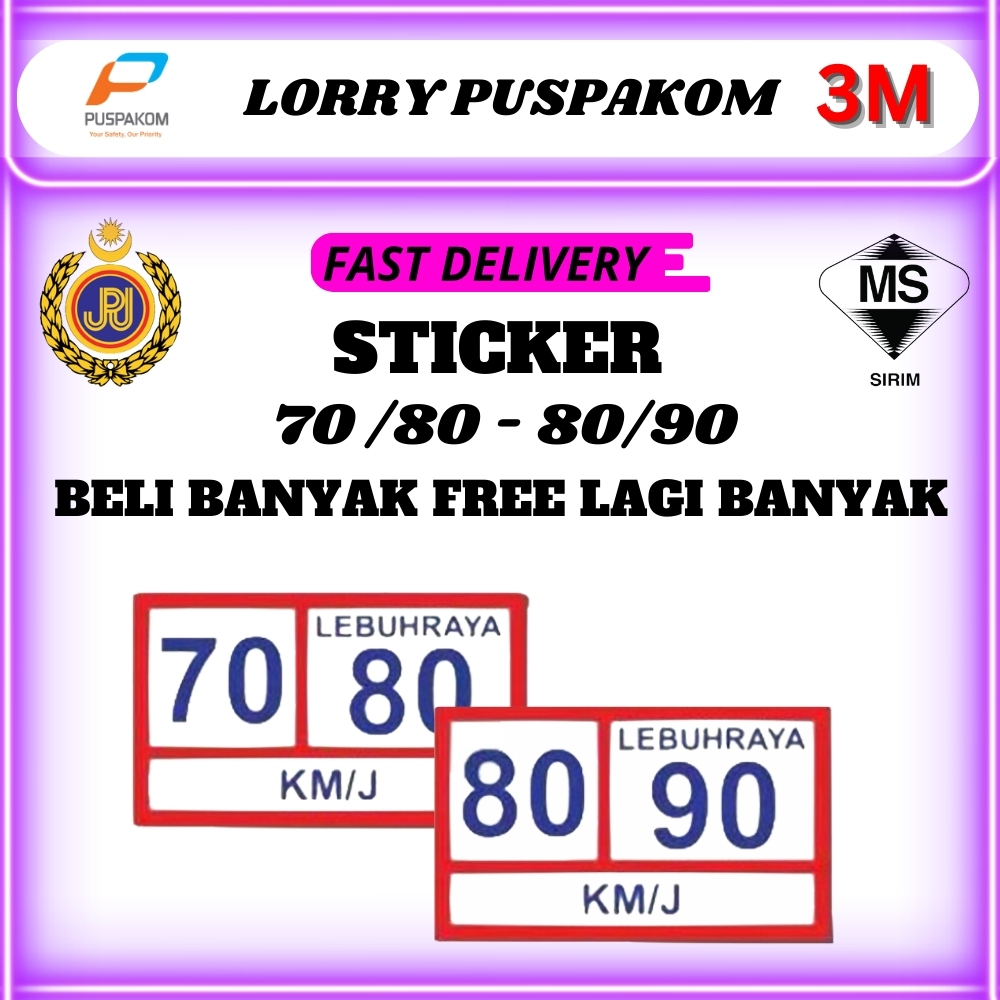 5-40 PCS STICKER 70/80 80/90 STICKER HAD LIMIT JPJ PASS STICKER LORI ...