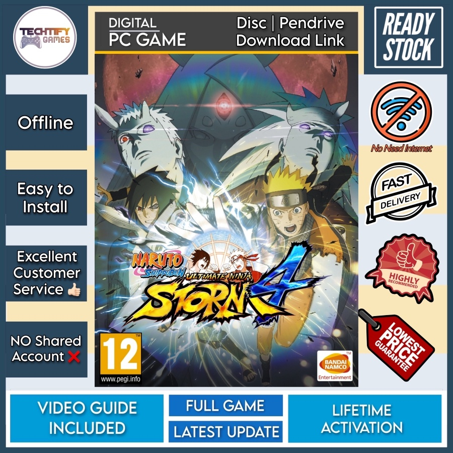 [PC Game] NARUTO SHIPPUDEN Ultimate Ninja Storm 4 (v1.08 + All DLCs ...
