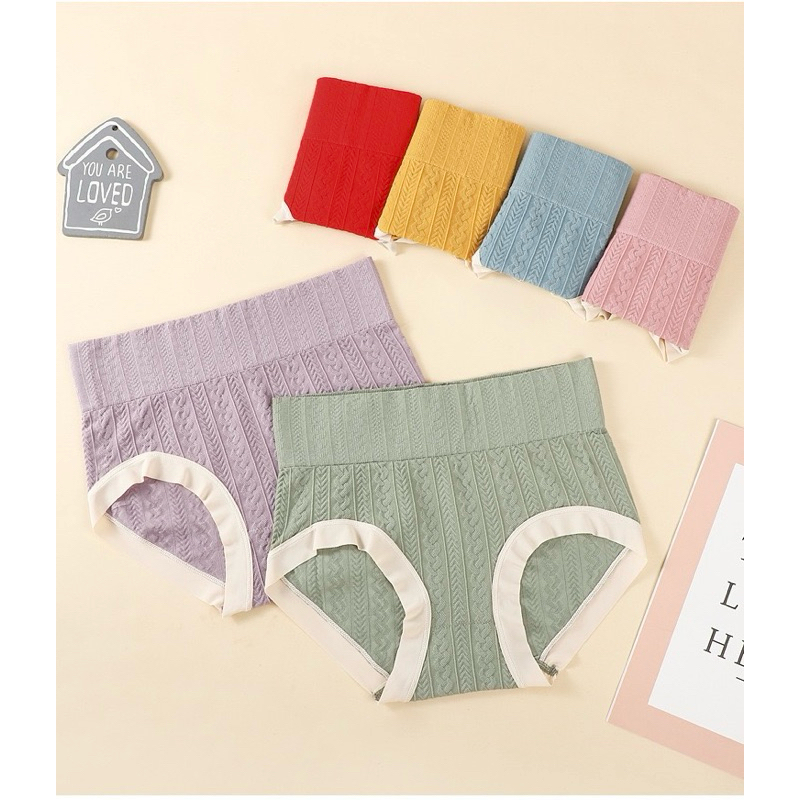 READY STOCK*Women mid waist Soft Fabric Panties Women Spender Wanita ...