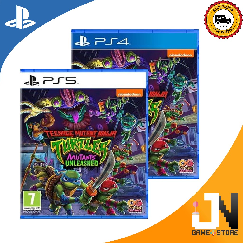 PS4 / PS5 Teenage Mutant Ninja Turtles Mutants Unleashed (R2)(English ...