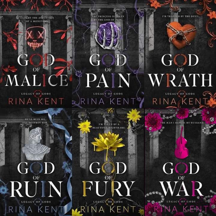 【ENG】KL READY STOCK Legacy of Gods series by Rina Kent - God of malice ...