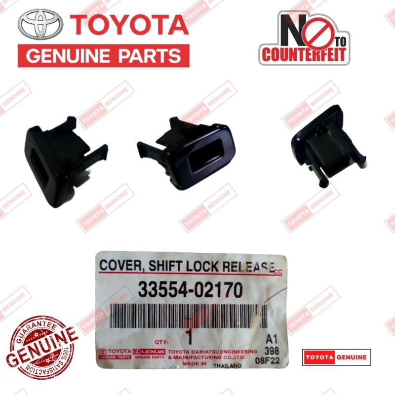 Toyota Corolla Cross ZSG10 Original Shift Lock Cover 33554-02170 ...