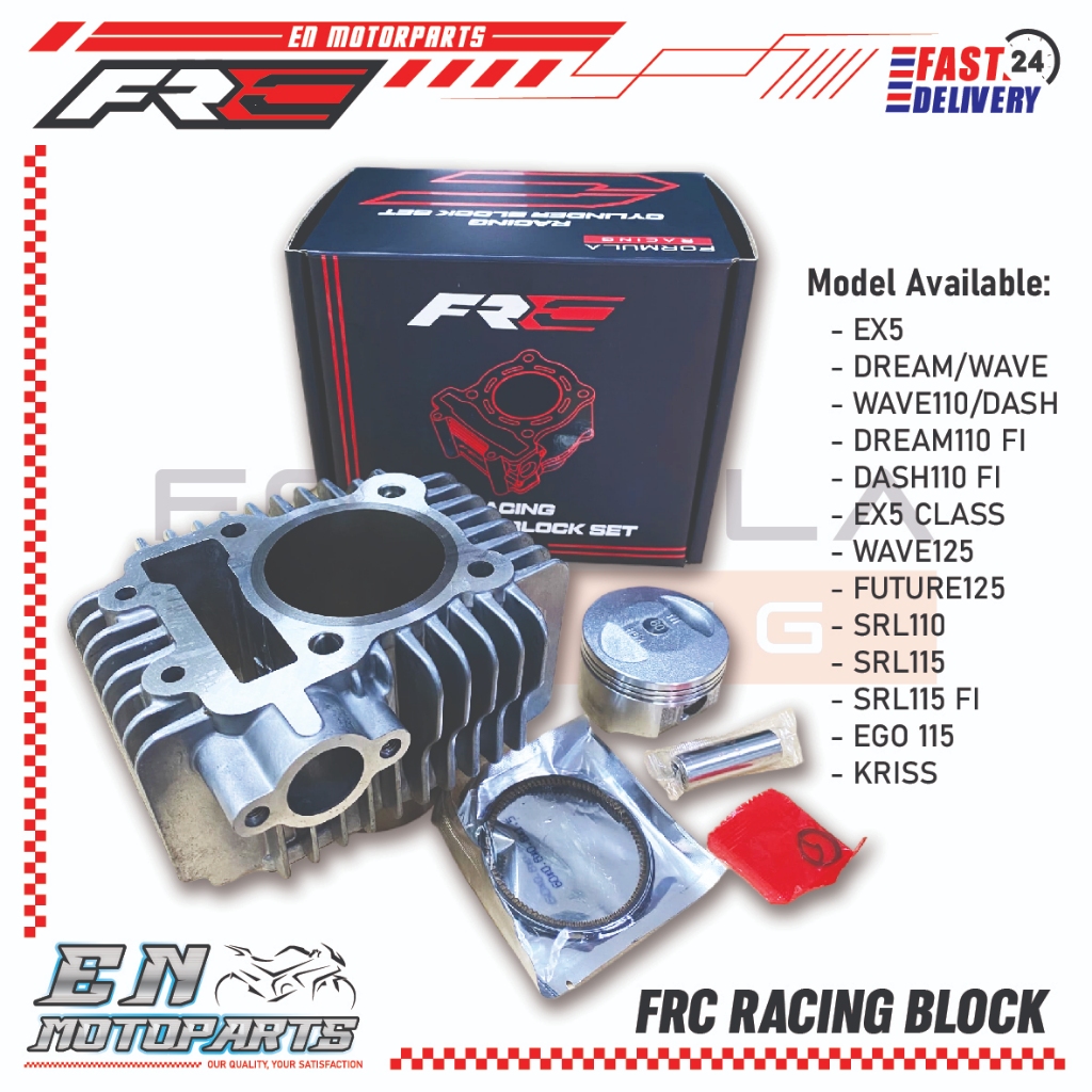 FORMULA RACING FRC CYLINDER BLOCK SET EX5 DREAM WAVE125 DREAM110 ...
