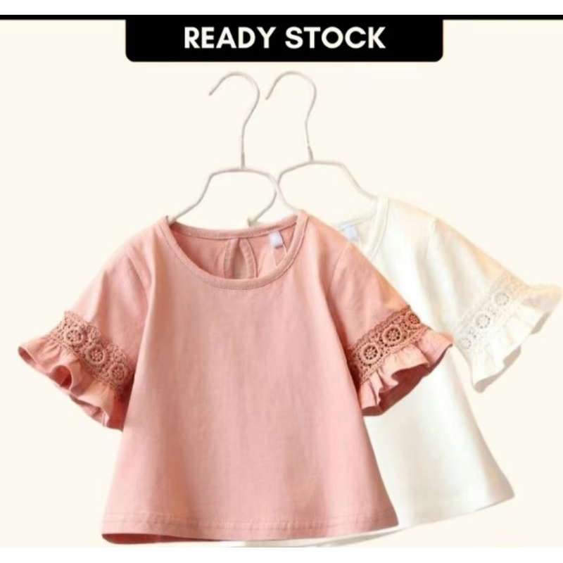 🔥Ready Stock🔥Blouse Girl Kids Cotton Clear Stock Size 110 (5y)🔥 | Shopee Malaysia