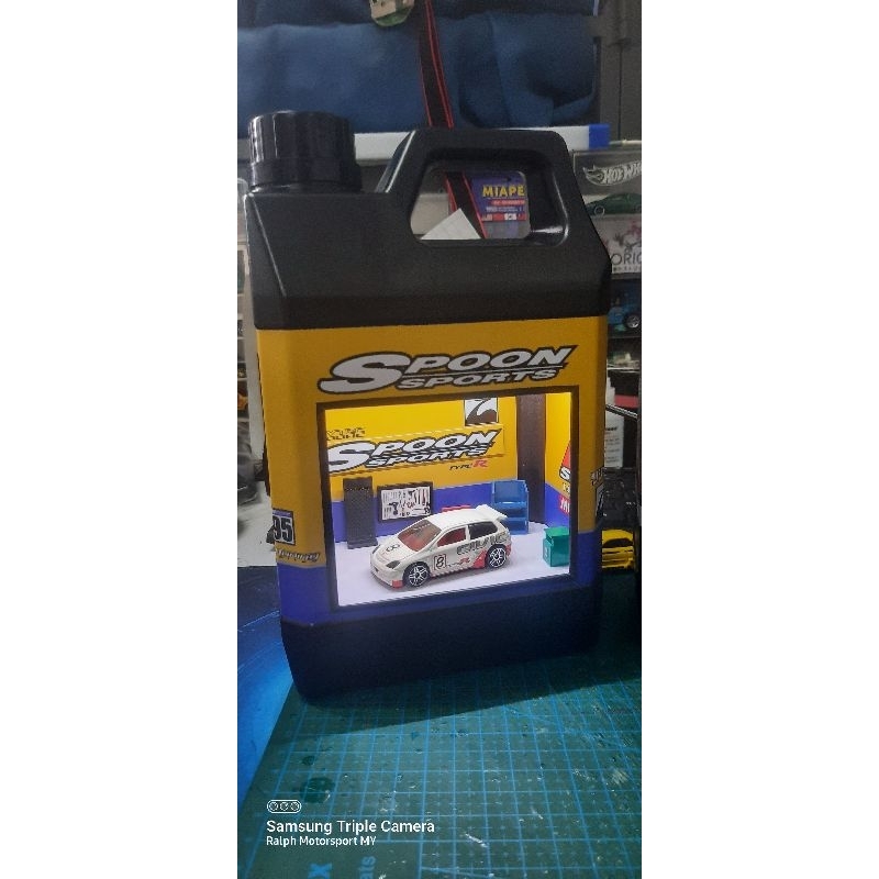 Diorama Spoon Garage Hot Wheels Inno Tarmac Street Weapon | Shopee Malaysia