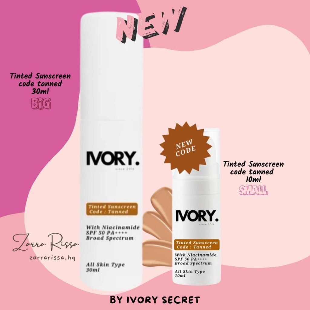 IVORY SECRET TINTED Sunscreen (READY STOCK) | Shopee Malaysia