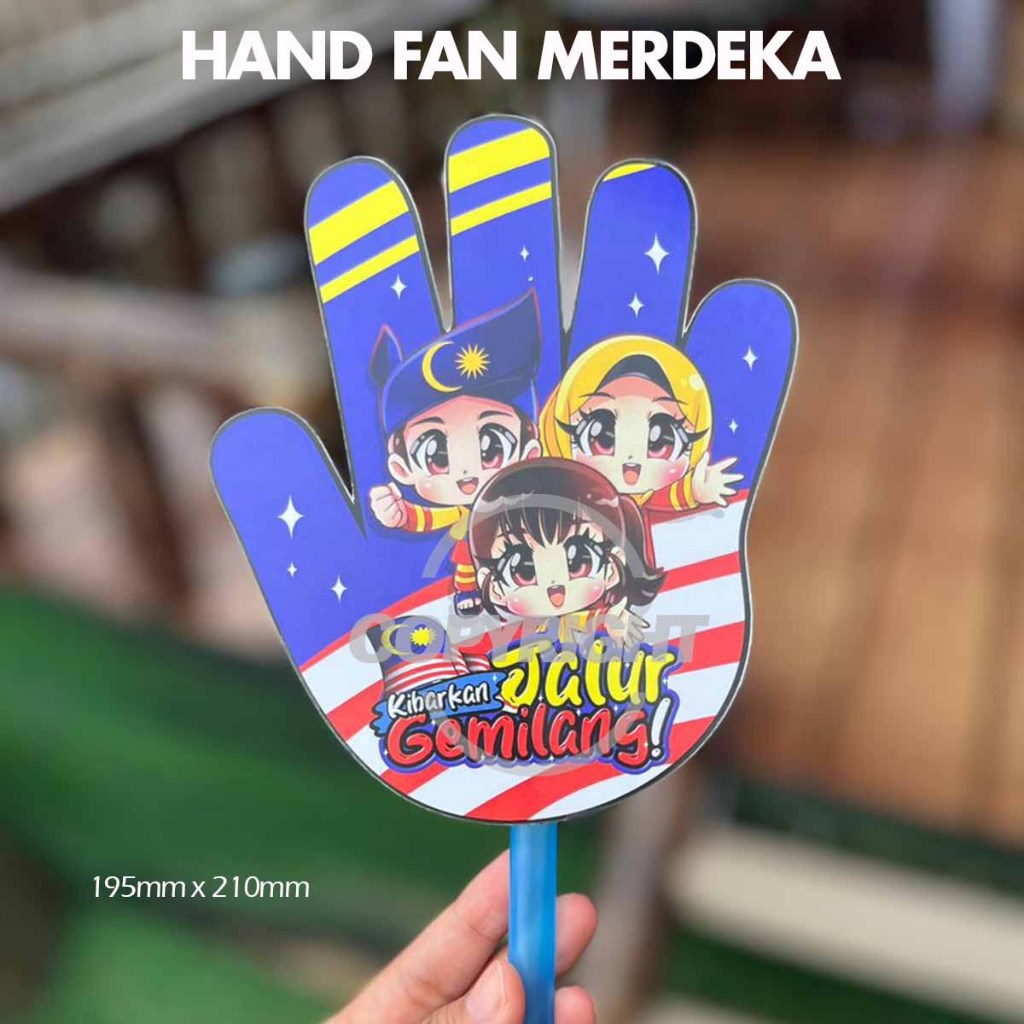 CLEARANCE SALE Hand Fan MERDEKA & Topeng MERDEKA / Topeng Viral ...