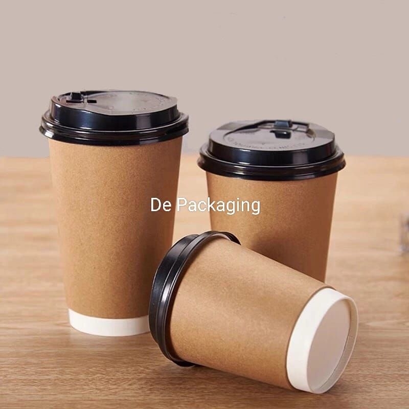 8oz Double Wall (DW) Paper Hot Cup (25pcs/pkt) | Shopee Malaysia