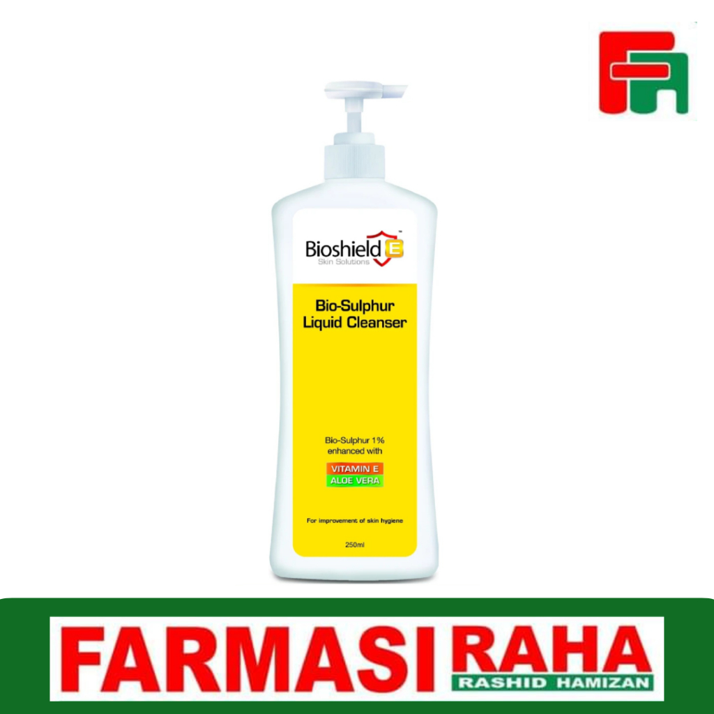 Bioshield E Bio Sulphur Liquid Cleanser 250ml | Shopee Malaysia