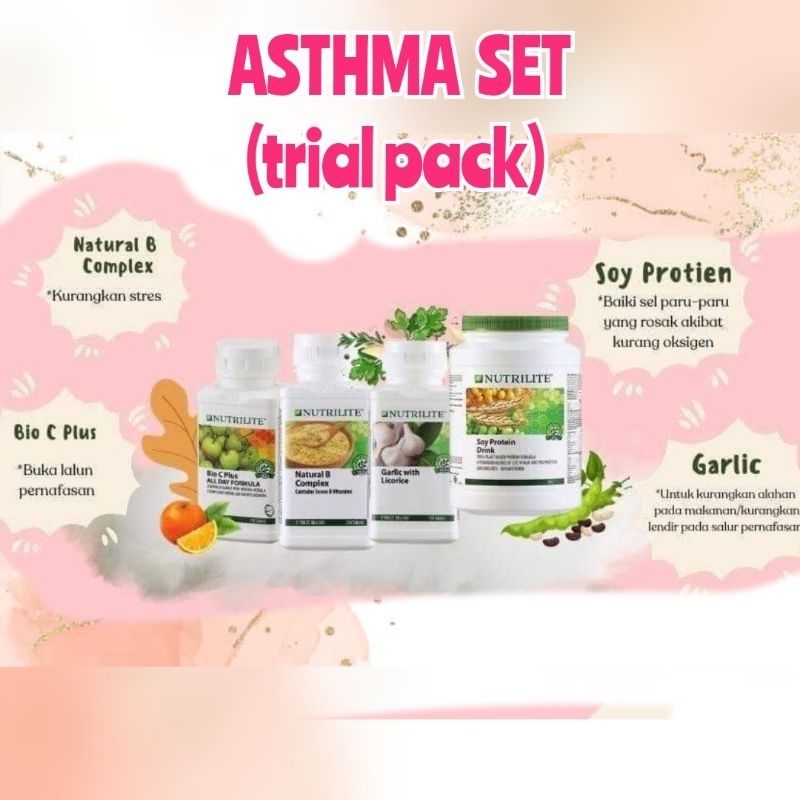 NUTRILITE ASTHMA SET (TRIAL PACK) | Shopee Malaysia
