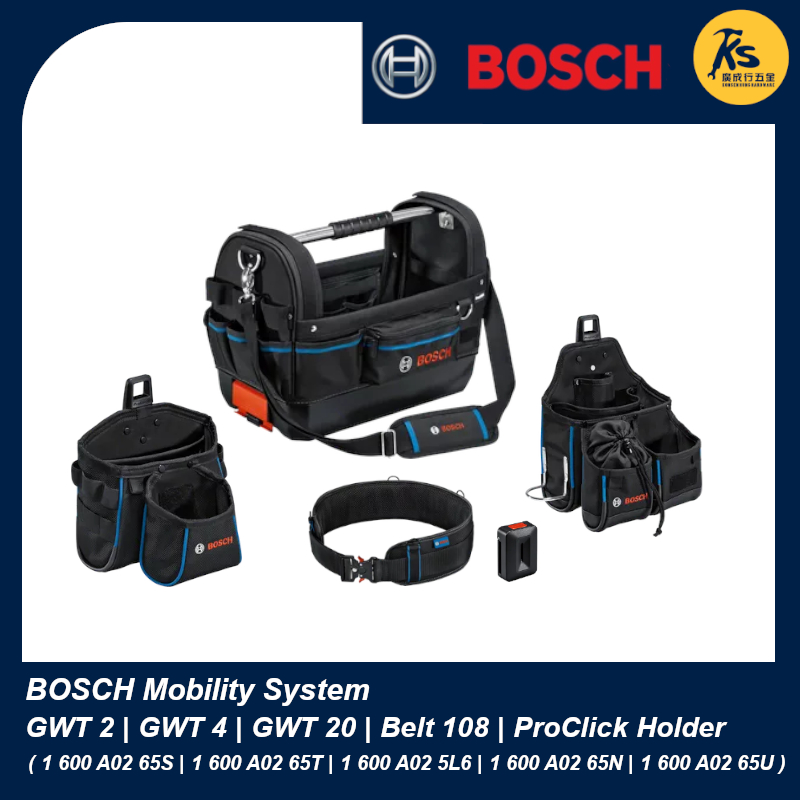 BOSCH Mobility System ( GWT 2 | GWT 4 | GWT 20 | BELT 108 | PROCLICK ...