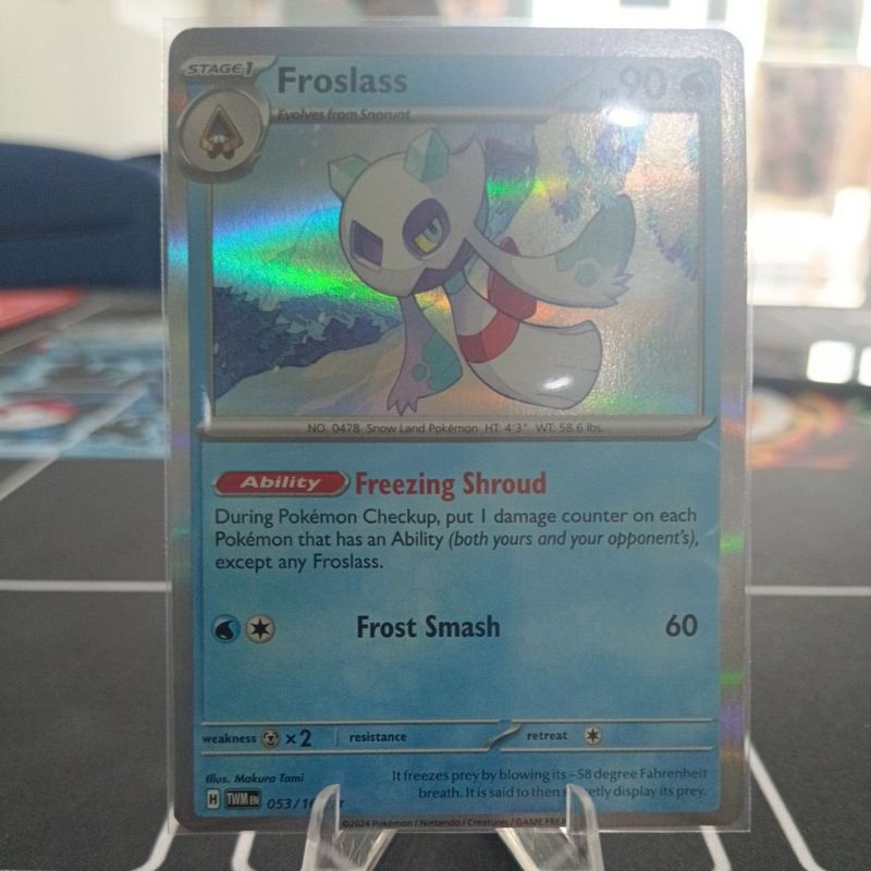 Pokemon TCG Froslass 053/167 Twilight Masquerade | Shopee Malaysia