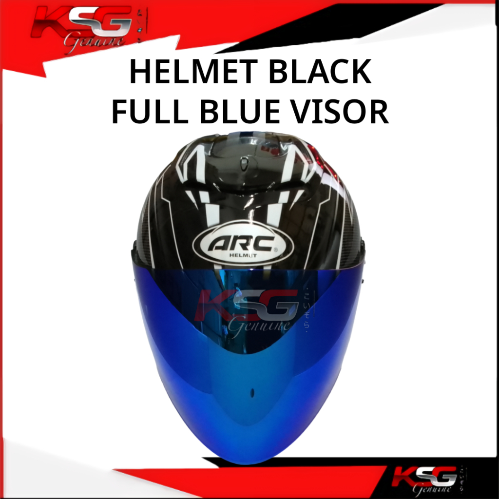 ARC HELMET RITZ FLASH TOPI KELEDAR + TAIRA VISOR 100% ORIGINAL | Shopee ...