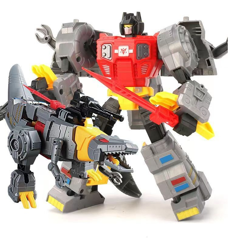 Transformable Robot G1 Grimlock Dinosaur T-rex Deformation Toys Boys ...