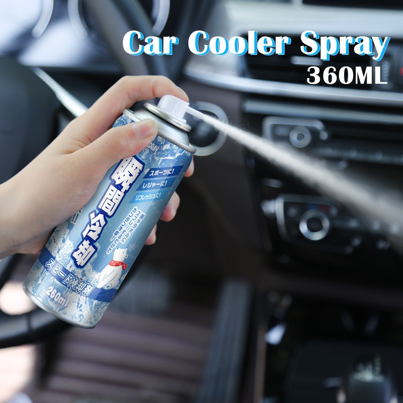 360ML Car Cooler Spray instantly cool freeze environment | Shopee Malaysia