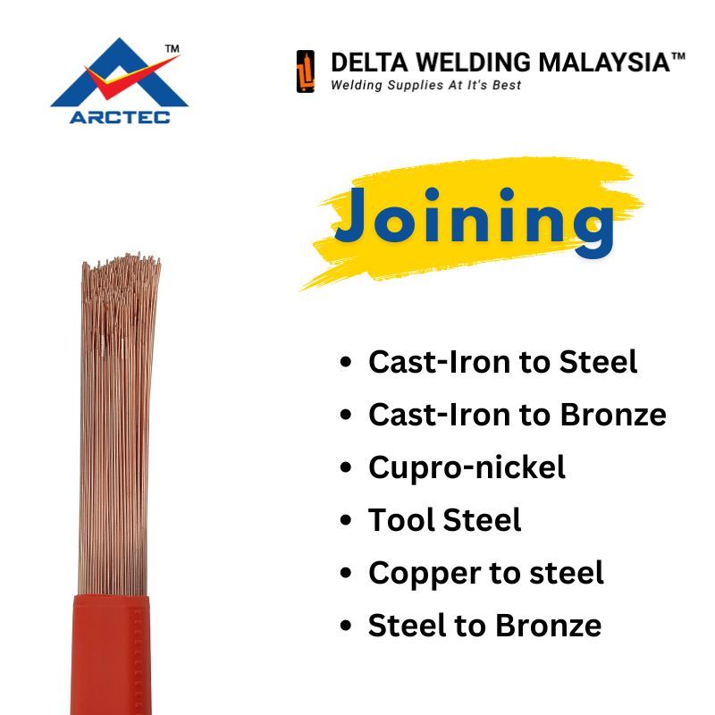 FILLER RODS FOR cast iron, malleable iron, cast iron to steel (TIG ...