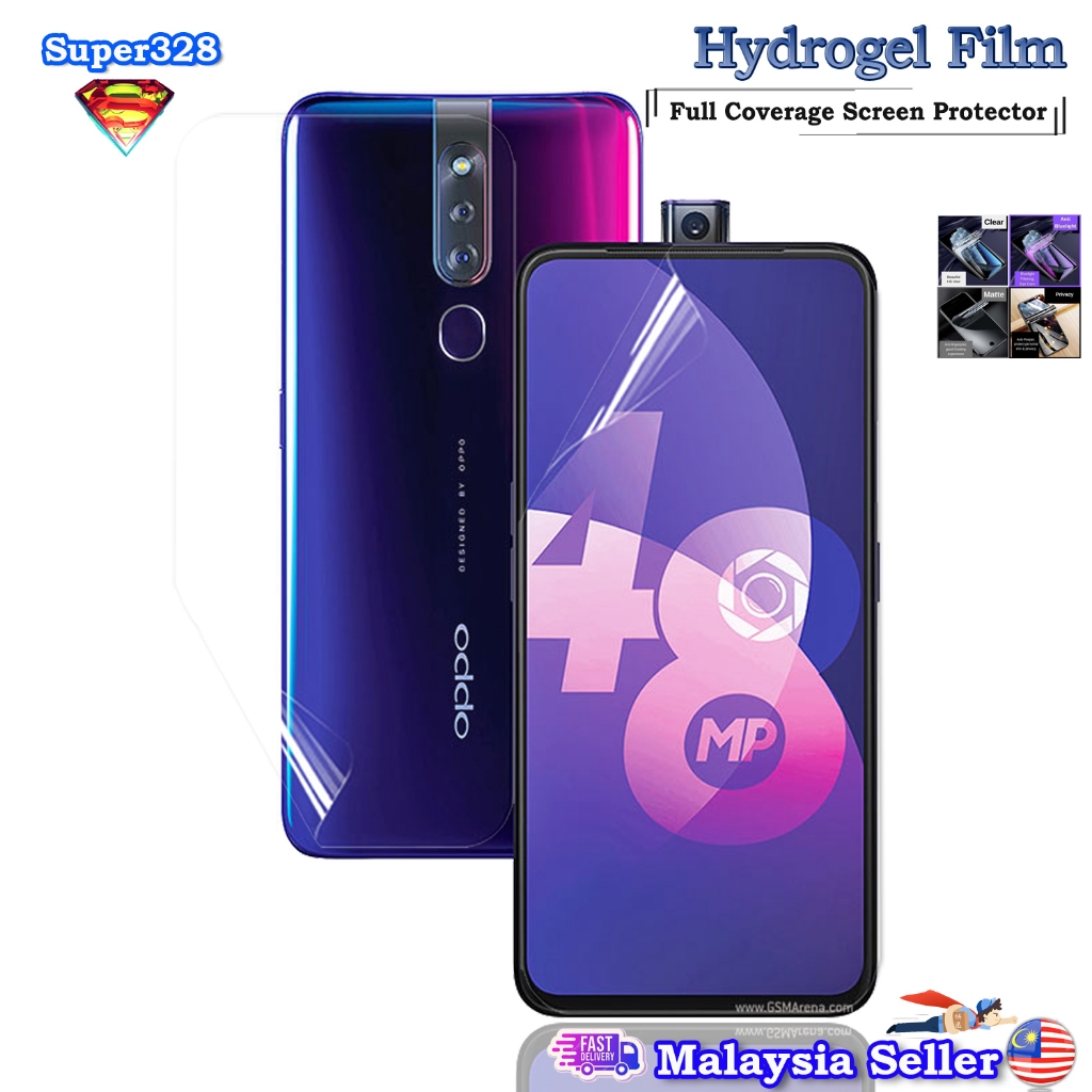 OPPO F11 Pro / F11 / F9 / F9 Pro / F7 / F5 Hydrogel Screen Protector ...
