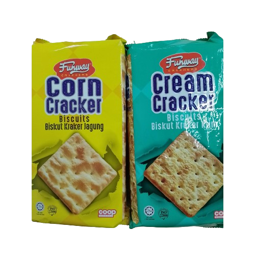 Funway Cream/Corn Cracker 400g | Shopee Malaysia