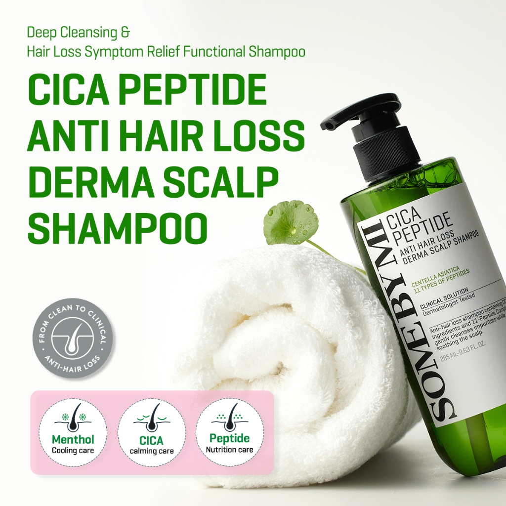 SOMEBYMI Cica Peptide Anti Hair Loss Derma Scalp Shampoo 285ml [Anti ...