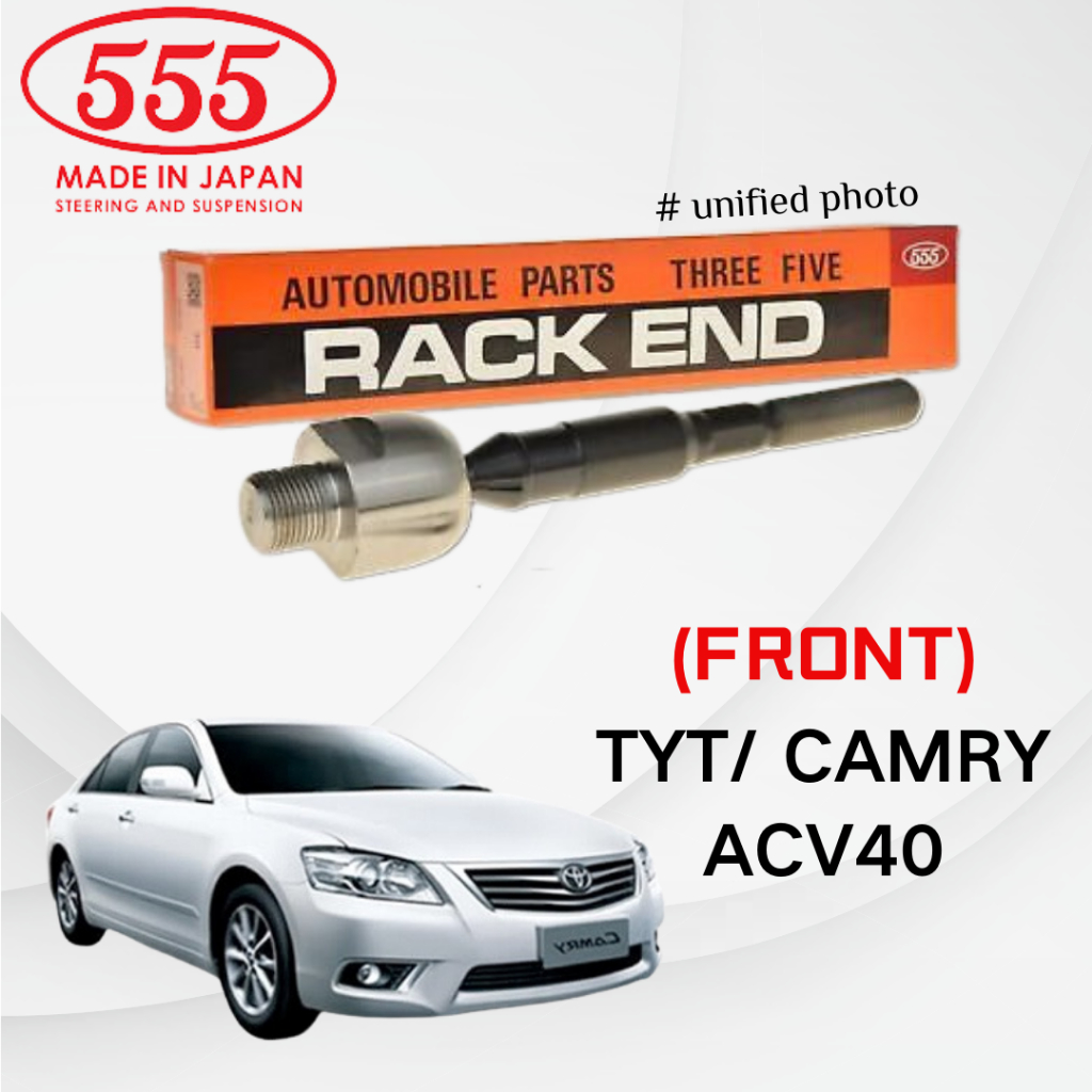 TOYOTA CAMRY ACV40 555 JAPAN BRAND STEERING RACK END (SET = 2PCS ...