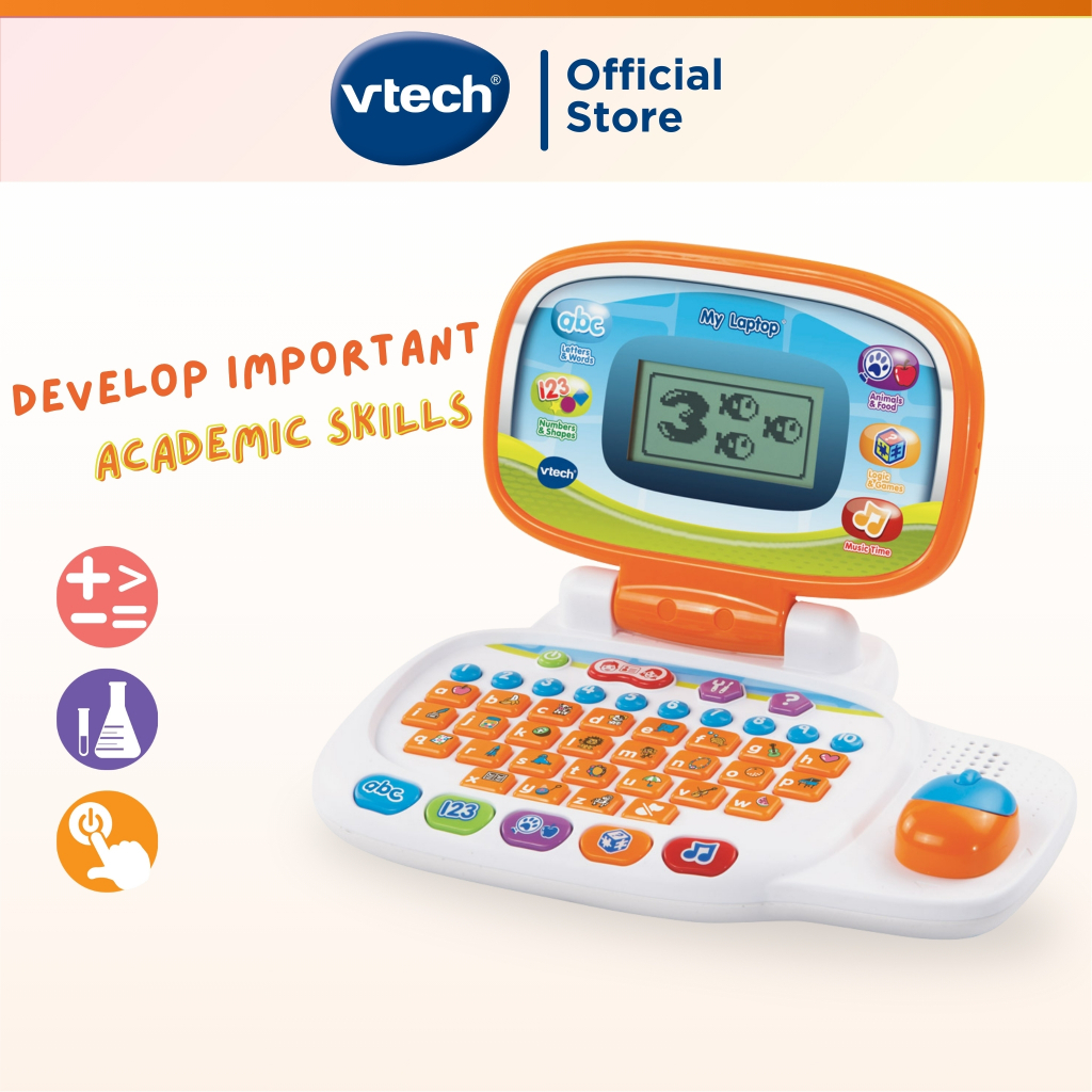 Vtech 30 In 1 Kids My Laptop Electronic Learning Educational Toys Boys ...