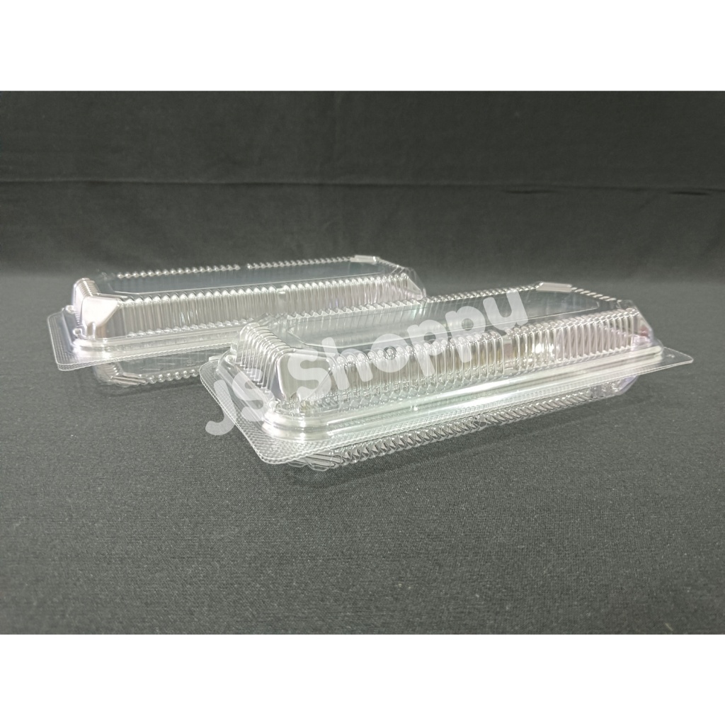 HIRO OPS CH22 Kuih Container with Lock / Plastic Clear Bakery Container ...