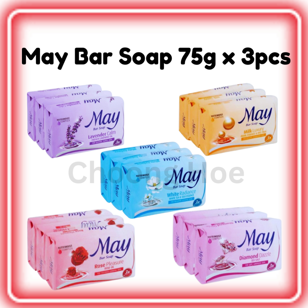 MAY BAR SOAP SABUN MANDI 3X75G | Shopee Malaysia