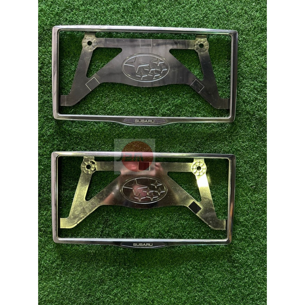 Subaru Chrome Frame Plate Number 1PC | Shopee Malaysia
