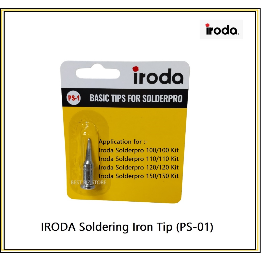 IRODA SOLDERING IRON TIP PS-01 (Taiwan) | Shopee Malaysia