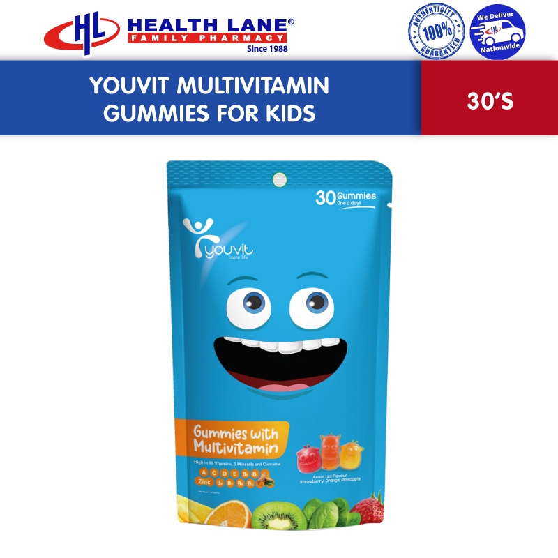 YOUVIT MULTIVITAMIN GUMMIES FOR KIDS (30'S) | Shopee Malaysia