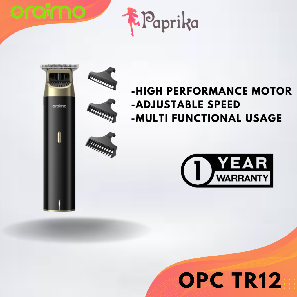 ORAIMO OPC-TR12 Trimmer Electric Cutter Cordless Hair Barber Clipper ...
