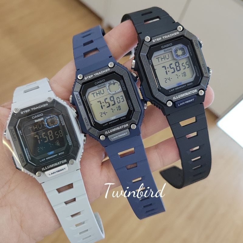 WS-B1000 CASIO DIGITAL WATCH WITH Step tracker & Bluetooth | Shopee ...