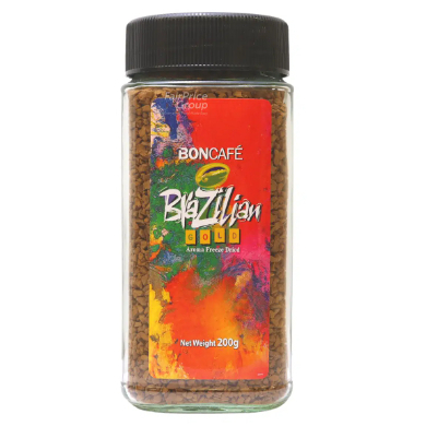 Boncafe Brazilian Gold Freeze-Dried Instant Coffee 200g/ 100g | Shopee Malaysia