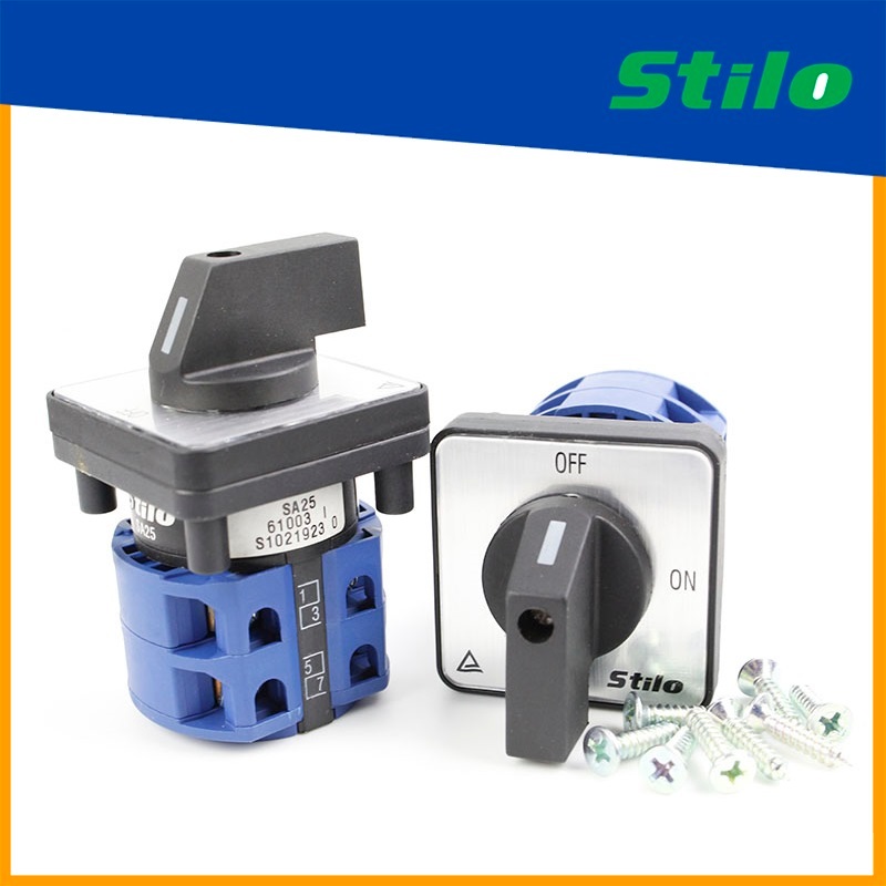 STILO ON/OFF 25A 3 POLE Selector Switch STILO ROTARY CAM SWITCH STL ...
