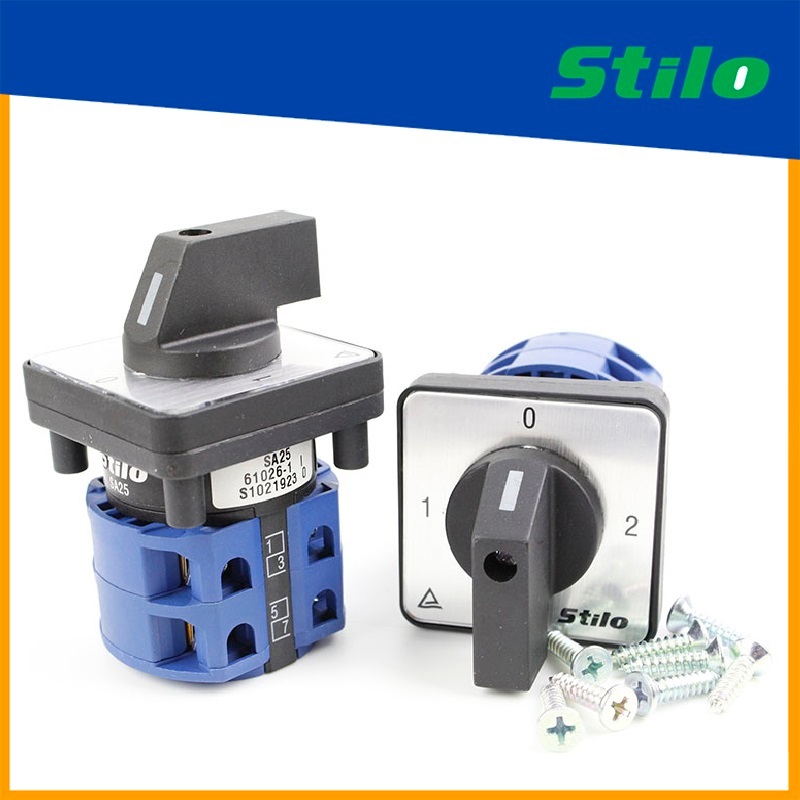 STILO 1.0.2 25A 2 POLE Selector Switch STILO Rotary Switch STL ...