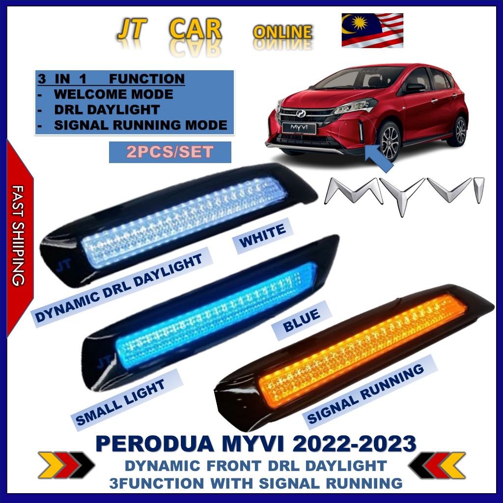 PERODUA MYVI DAYLIGHT 2022 - 2024 WITH SIGNAL 3IN1 FUNCTION WITH COVER ...