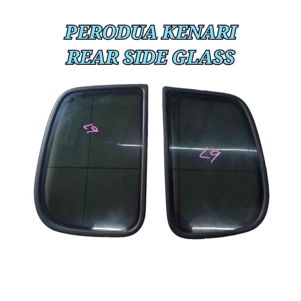 🇯🇵🇯🇵 Body Side Glass / Cermin Tepi Belakang Perodua Kenari Body Side ...