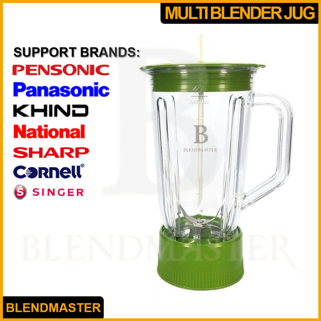 Pensonic/Panasonic/National/SHARP/KHIND/SINGER/CORNELL Blender Jug ...