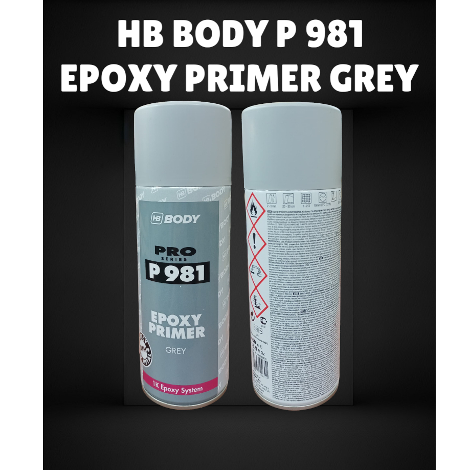 HB BODY P 981 EPOXY PRIMER GREY SPRAY 400ML | Shopee Malaysia