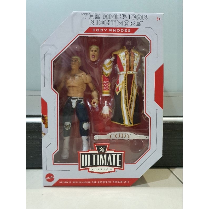 Mattel Wwe Ultimate Edition Cody Rhodes Action Figure | Shopee Malaysia