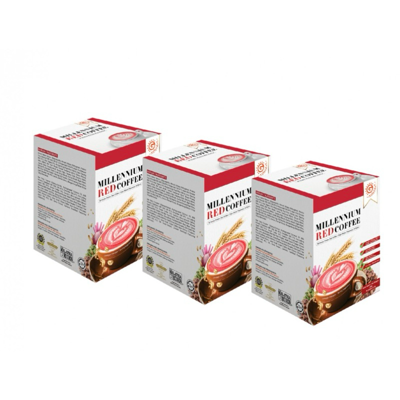 GoodMorning Millennium Red Coffee 3 x 15 sachets | Shopee Malaysia