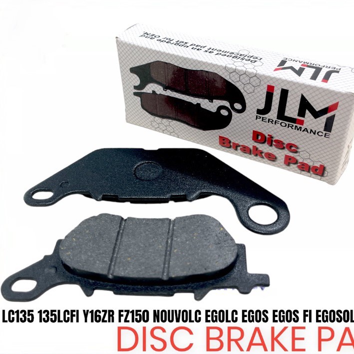 JLM YAMAHA LC135 V1 - V7 4S Y16 FRONT DISC BRAKE PAD DEPAN SRL115 FI ...