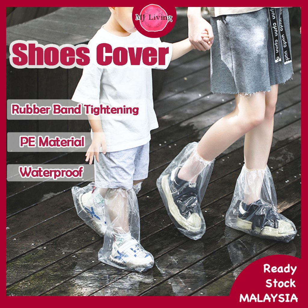 Disposable Shoe Covers Waterproof Anti-Slip Unisex Rain Shoe Cover For ...