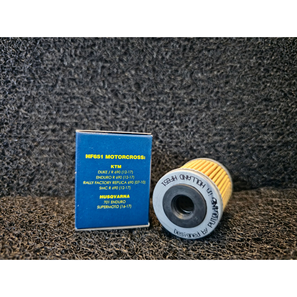 PUTOLINE OIL FILTER HF651 KTM DUKE/R 690 / ENDURO R690 HUSQVARNA 701 ...