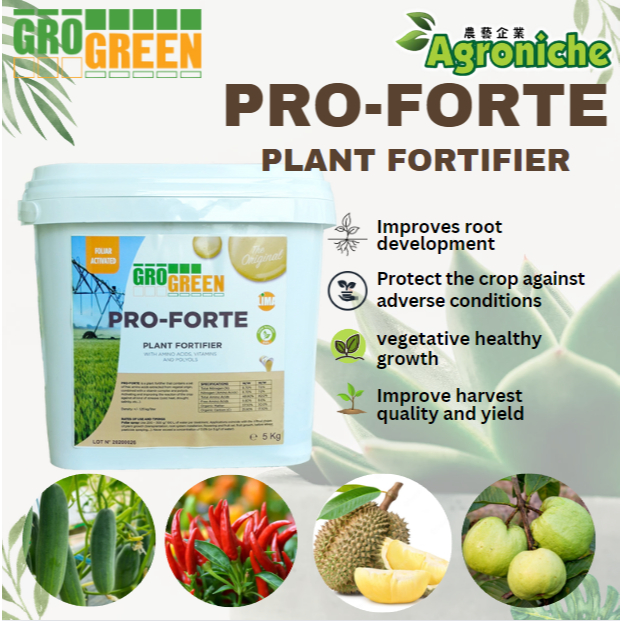 5KG Baja Penggalak Pertumbuhan Tumbuhan / Biostimulant Grogreen Gel Pro ...