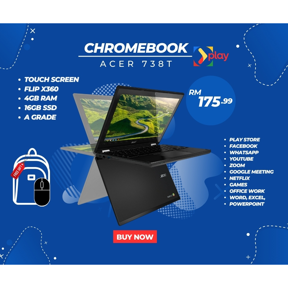 chromebook Series-4GBRAM-32GBSSD-12"in Screen size-Full RGB Colours-AMD ...