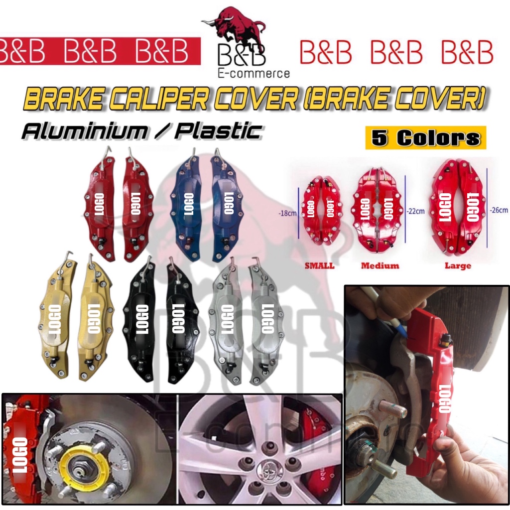 Car Calliper Brake Cover Universal car wira waja persona saga blm flx ...