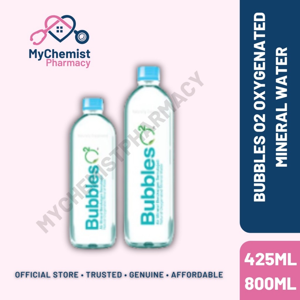 Bubbles O2 Oxygenated Mineral Water 425ml & 800ml | Shopee Malaysia