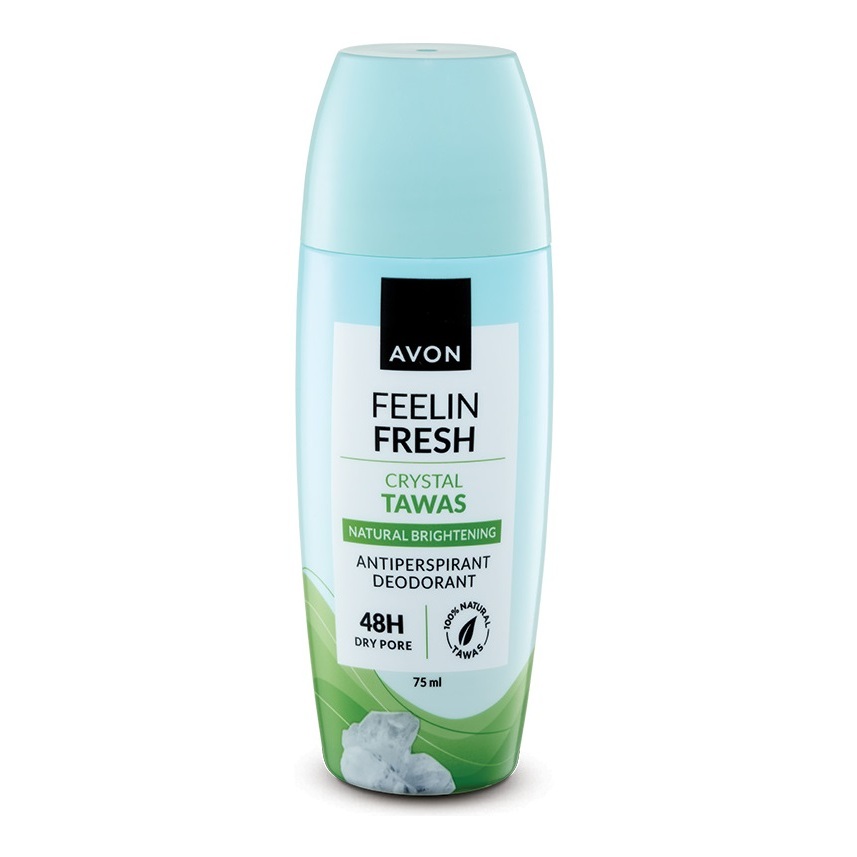 Avon Feelin Fresh Crystal Tawas Natural Brightening Antiperspirant ...