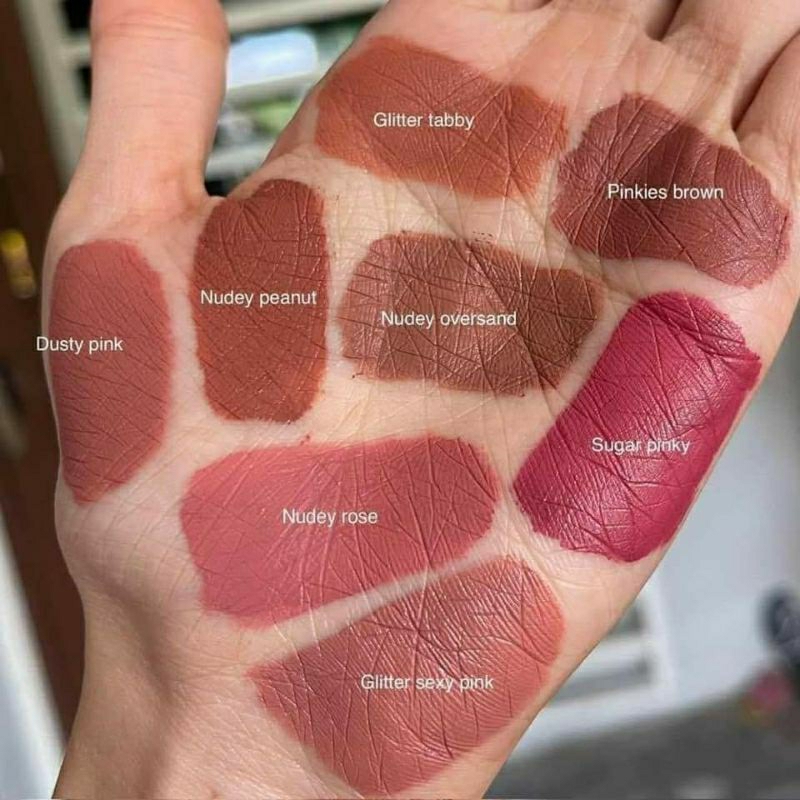 Wansue Lipmatte Animasi Nudey • Wansue Beauty Eyeshadow • Lipliner ...
